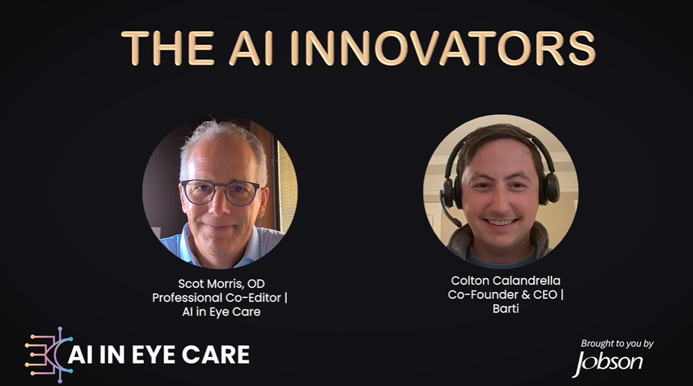 AI Innovators: Colton Calandrella - aiineyecare.com